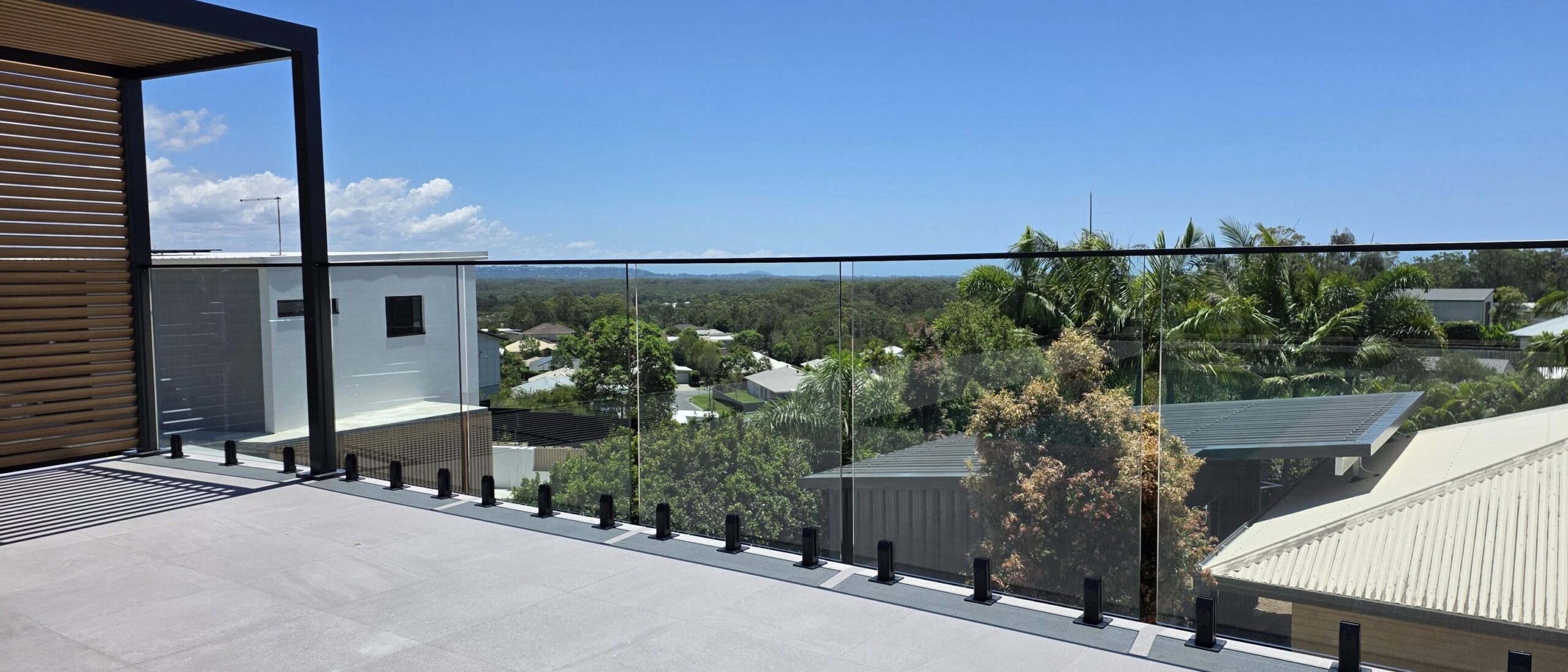 1200mm high frameless pool fence/balustrade unlocked and available ...